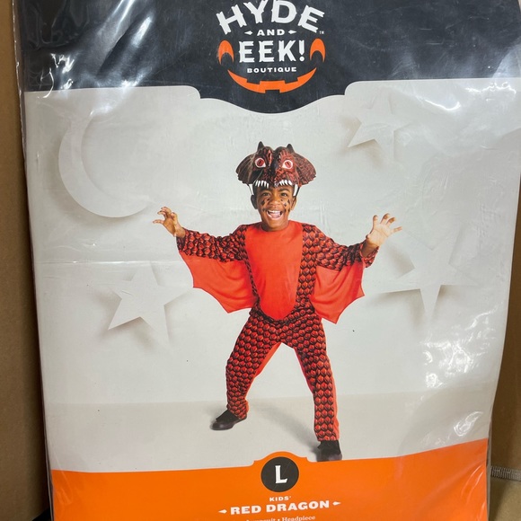 Hyde & EEK! | Costumes | Red Dragon Dress Up Halloween Costume | Poshmark
